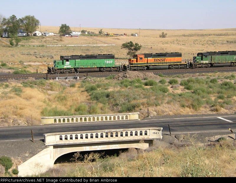 BNSF 7807 East